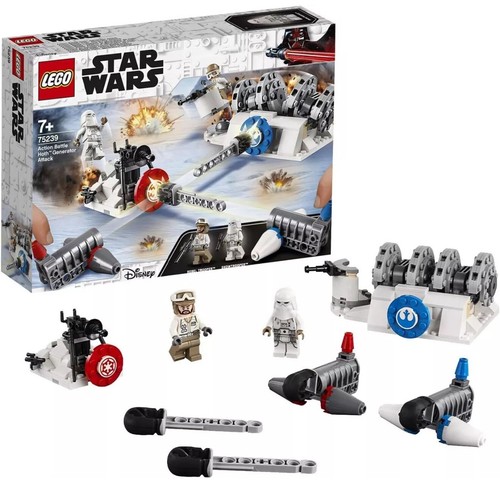 LEGO 75239 Star Wars Action Battle Hoth Generator Attack Retired NEW ...