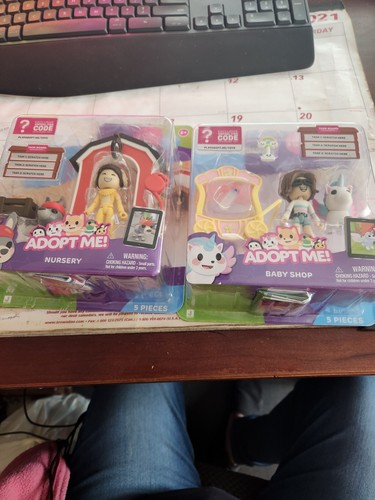 x2 2024 Jazwares ADOPT ME! Baby Shop Playsets w/ Code ︎ NIB ︎ | eBay