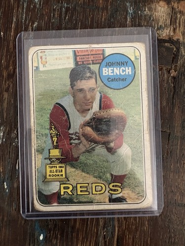 1969 Topps Johnny Bench #95 Excellent Cincinnati Reds HOF | eBay