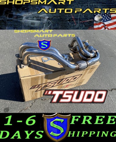TSUDO Unequal Length UEL race Headers FOR Subaru BRZ 2012 13 14 15 16 ...