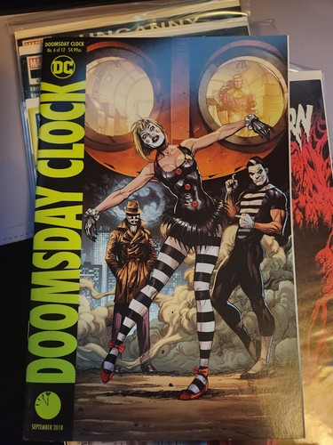 2018 DC Doomsday Clock Cover Variant B #6 of 12 September Comic Book | eBay
