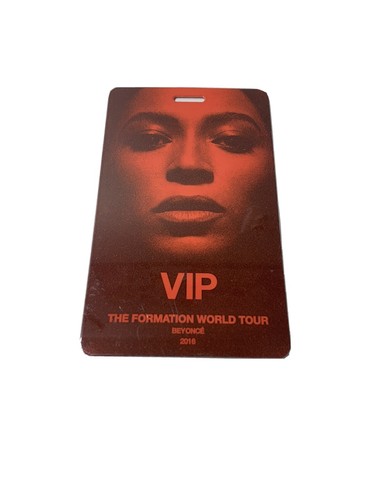 Original Beyoncé “The Formation World Tour 2016” Vip Pass | eBay