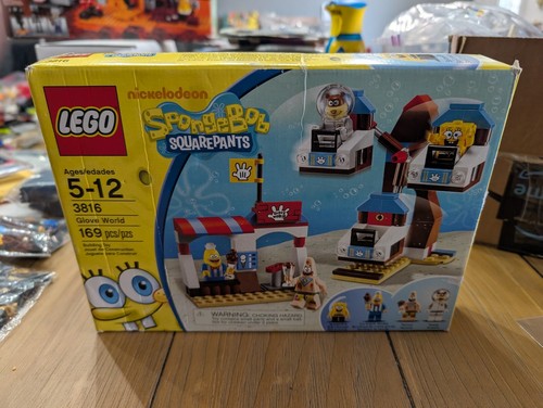LEGO 3816 SpongeBob SquarePants: Glove World 100% Complet Box/Manual ...