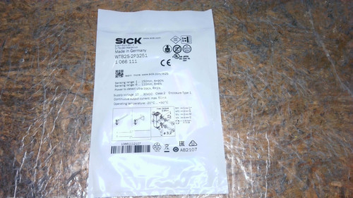 SICK Wtb2s-2p3251 Photoelectric Sensor 150mm PNP Bag 1066111 for sale ...