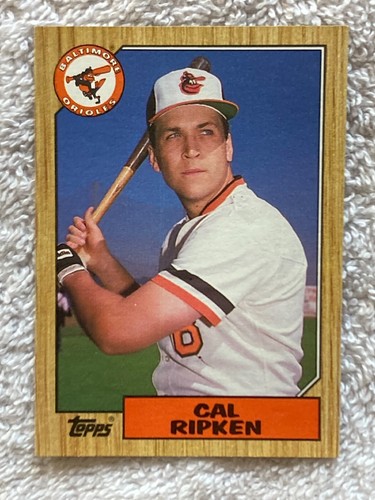 CAL RIPKEN #784 1987 Topps Baseball Card - Card stored in a Sleeve! | eBay