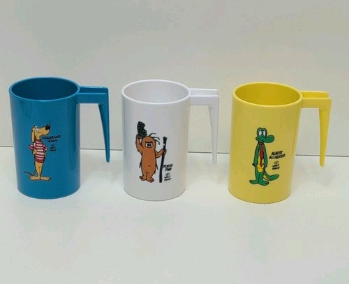 EXCELLENT Vintage WALT KELLY POGO Cartoon Lot Of 3 Plastic Cups | eBay