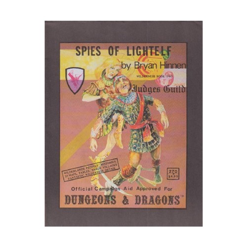 Judges Guild D&D Module Spies of Lightelf (1st) VG+ | eBay