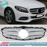 Mercedes Benz C Class W205 63 AMG Front Bumper Radiator Grill Grille ...
