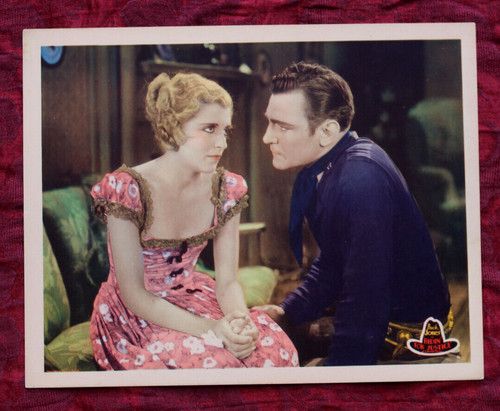 RIDIN' FOR JUSTICE 1932 Buck Jones Mary Doran best Lobby Card pre-Code ...