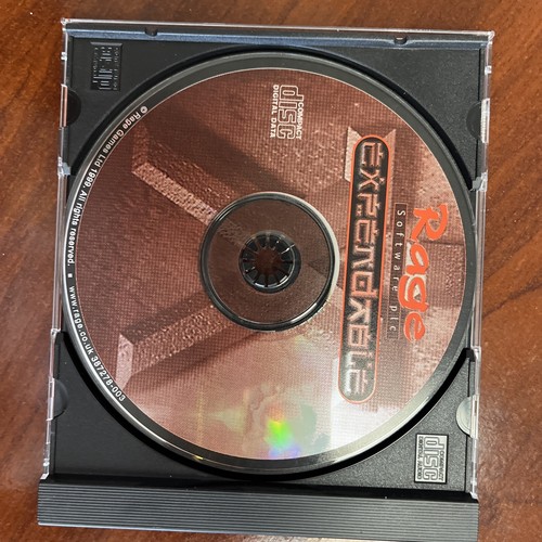 Expendable PC GAME CD-ROM Disc Only Rage Software 1999 | eBay