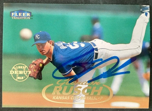 1998 Fleer SIGNED: Glendon Rusch, ROYALS #103 | eBay