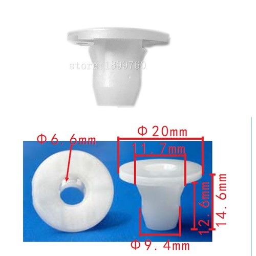 50x 1473202-00-A Stud grommet headlight Grip For Tesla Model 3 Y ...