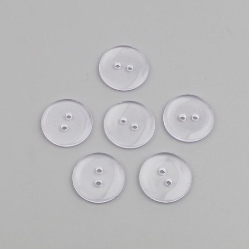 9mm To 20m Buttons Clear Transparent Sewing Scrapbooking Knitting 2 ...