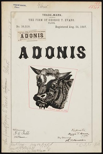 Photo:The Firm of George T. Evans for Adonis brand Flour | eBay