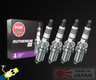 For Acura Audi Buick Chevrolet Honda Set of 4 Ruthenium HX Spark Plugs ...