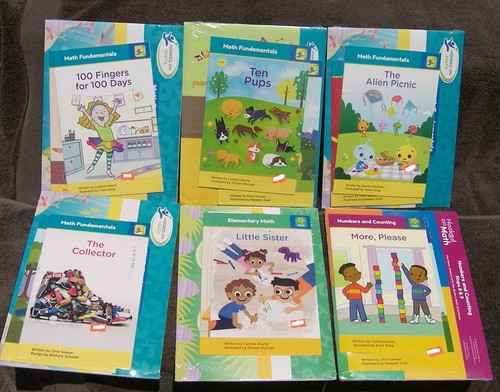 6 K-1 NEW Packs Hooked on Math Numbers Counting Elementary Math Math ...