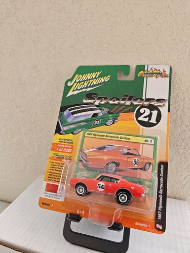 2021 Johnny Lightning Spoilers 21 '1967 Plymouth Barracuda Custom ...