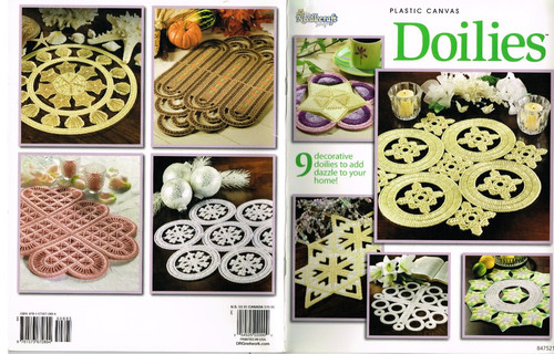 Plastic Canvas Doilies Pattern Book 9 Doily Patterns Needlecraft Shop ...