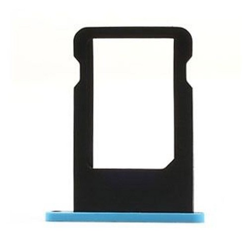 BLUE Micro Sim Card Tray Holder Slot Replacement For Apple iPhone 5C ...
