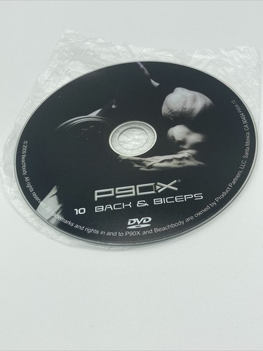 Beachbody: P90X Replacement DVD Disc: 10 Back & Biceps | eBay