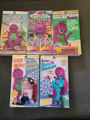 Barney vhs lot 12 tapes Classic Collection & | Grelly USA