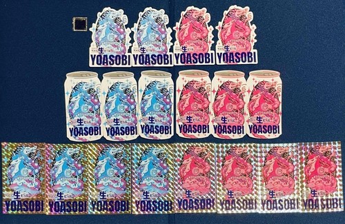 Suntory Draft Beer Yoasobi Sticker Set Of 18 | eBay