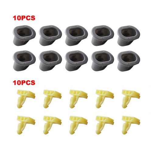 20 Wheel Well Opening Moulding Clips & Flare Grommets For Nissan For ...
