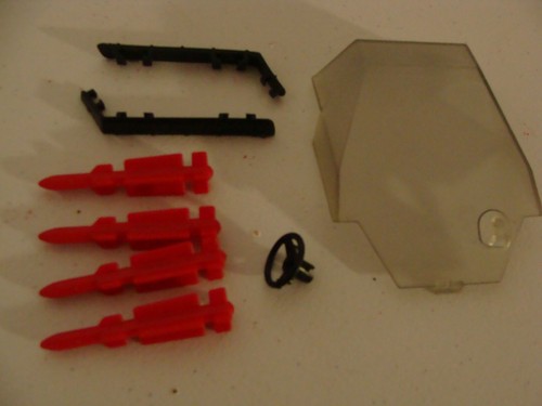 1988 GI JOE TIGER CAT PARTS MISSILES WINDSHIELD ALL ORIGINAL | eBay