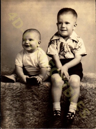 Vintage Found Portrait Photograph RETRO Childhood Memories in Sepia ...