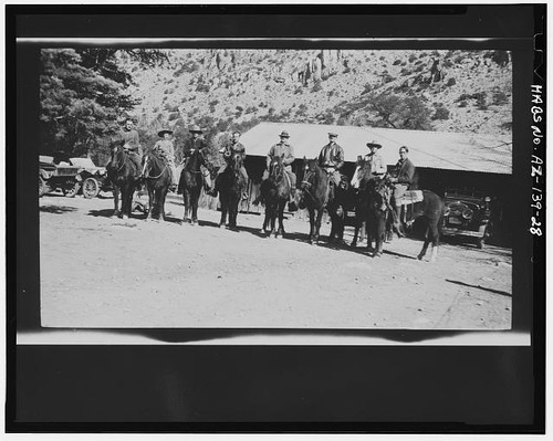 Faraway Ranch,Willcox,Cochise County,Arizona,AZ,HABS,Dudes on Horseback ...
