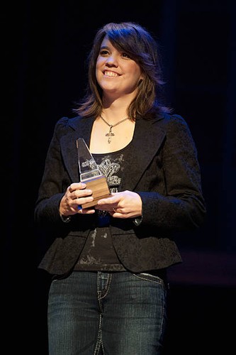 Kristin Scott Benson of The Grascals receives the 2011 Banjo Perfo- Old ...