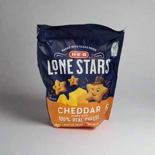 HEB H-E-B Lone Star Crackers Cheddar 11 oz Bag Set of 3 Texas TX | eBay