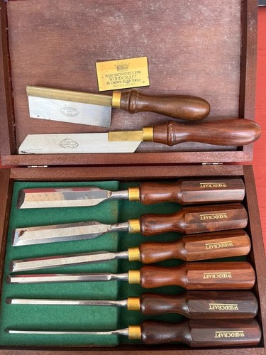 Woodcraft By Crown Hand Tools England 6 Piece Set Plus Extras | eBay