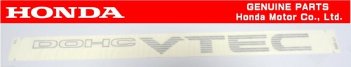 HONDA Genuine B16A Rear Side DOHC VTEC Sticker Decal JDM OEM EF9 | eBay