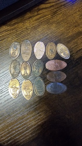 14 Disneyland Elongated Pressed Pennies | eBay