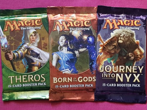 Magic The Gathering THEROS BLOCK Boosters BORN OF GODS JOURNEY INTO NYX ...