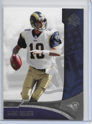 2006 SP Authentic Football Marc Bulger Card # 79 St. Louis Rams | eBay