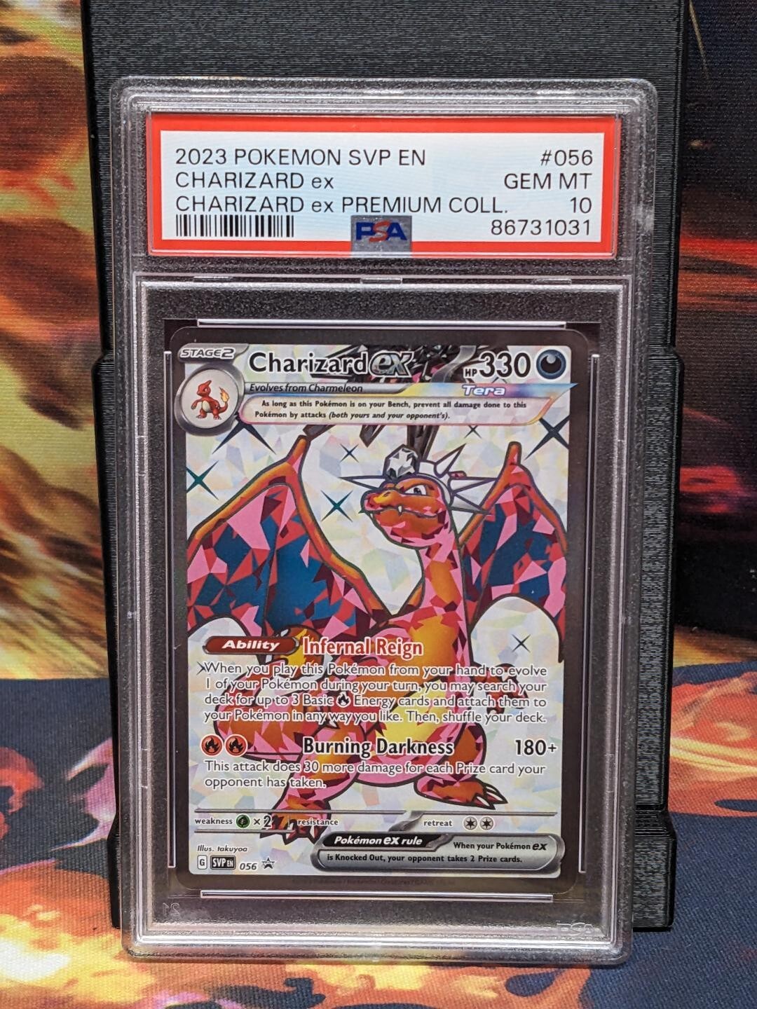 Charizard ex 2023 Scarlet & Violet: Black Star Promo #SVP056 Premium ...