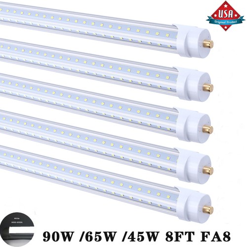90W 8FT Led Tube Light 8' FA8 8 Foot Led Shop Light 65W 45W T8 T12 ...