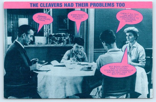 LEAVE IT TO BEAVER Funny Captions ~ 1983 Tony Dow, Jerry Mathers 4"x6 ...