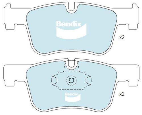 Bendix Euro+ Front Brake Pad Set for Bmw 318I F30 1.5L PETROL B38B15A ...