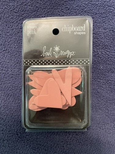Heidi Swapp Adhesive Hearts Stickers Pink NIP Rare Scrapbook Crafts | eBay