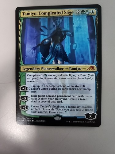 MTG Tamiyo, Compleated Sage Kamigawa: Neon Dynasty 238/302 Regular ...