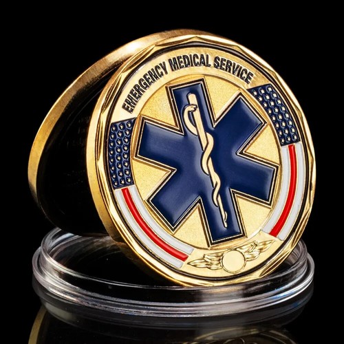 Emergency Medical Services EMS EMT Paramedic Commemorative Challenge ...