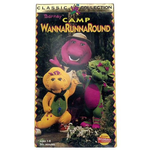 Barney & Friends - Barneys Camp WannaRunnaRound (VHS, 1997) Classic ...