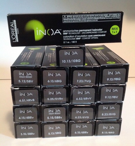 L'OREAL INOA COLOR AMMONIA FREE 2.1 OZ YOU Choose Your Color | eBay