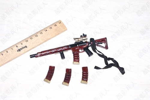 1/6 Gun Weapon Hot Toys Deadshot Suicide Squad HT MMS381 Collectible ...