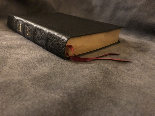 KJV KING JAMES super giant print reference Bible 17 Point Font Genuine ...