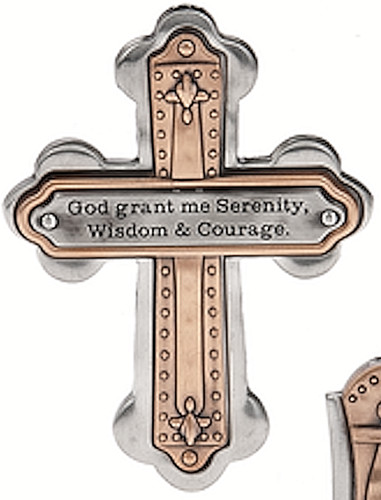 Ganz Crosses of Faith Visor Clip God Grant Me Serenity, Wisdom ...