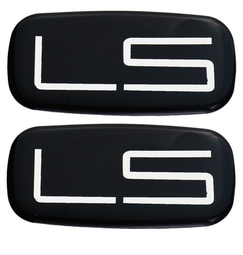 2Pc Black Chrome 99-07 Side Body LS Emblems 3D Badges Replacement ...